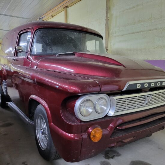 1961 Dodge D100 Panel Van – Custom Rods and Muscle